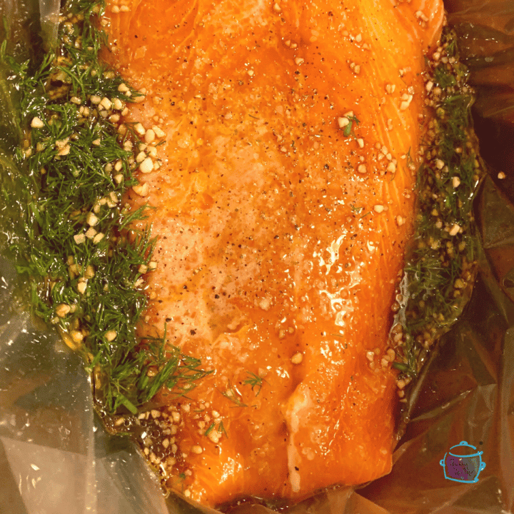 Lazy Slow Cooker Salmon With Dill The Lazy Slow Cooker