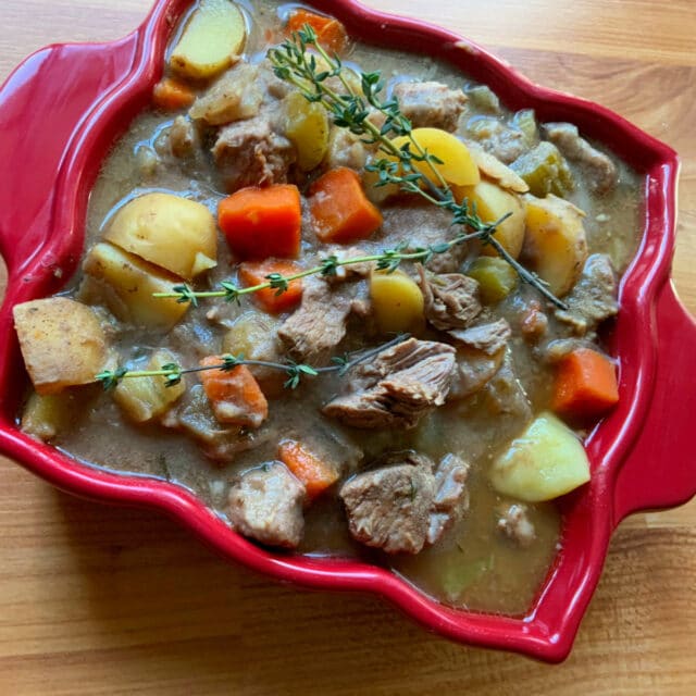 Lazy Beef & Beer Stew Recipe - The Lazy Slow Cooker
