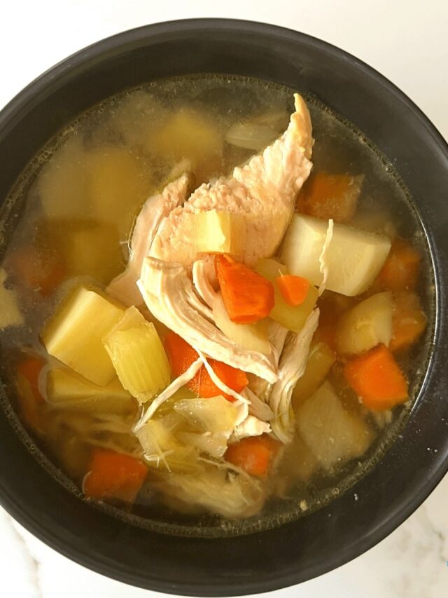 The Best Slow Cooker Chicken Soup - The Lazy Slow Cooker