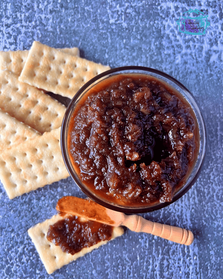 Slow Cooker Maple Onion Jam - The Lazy Slow Cooker