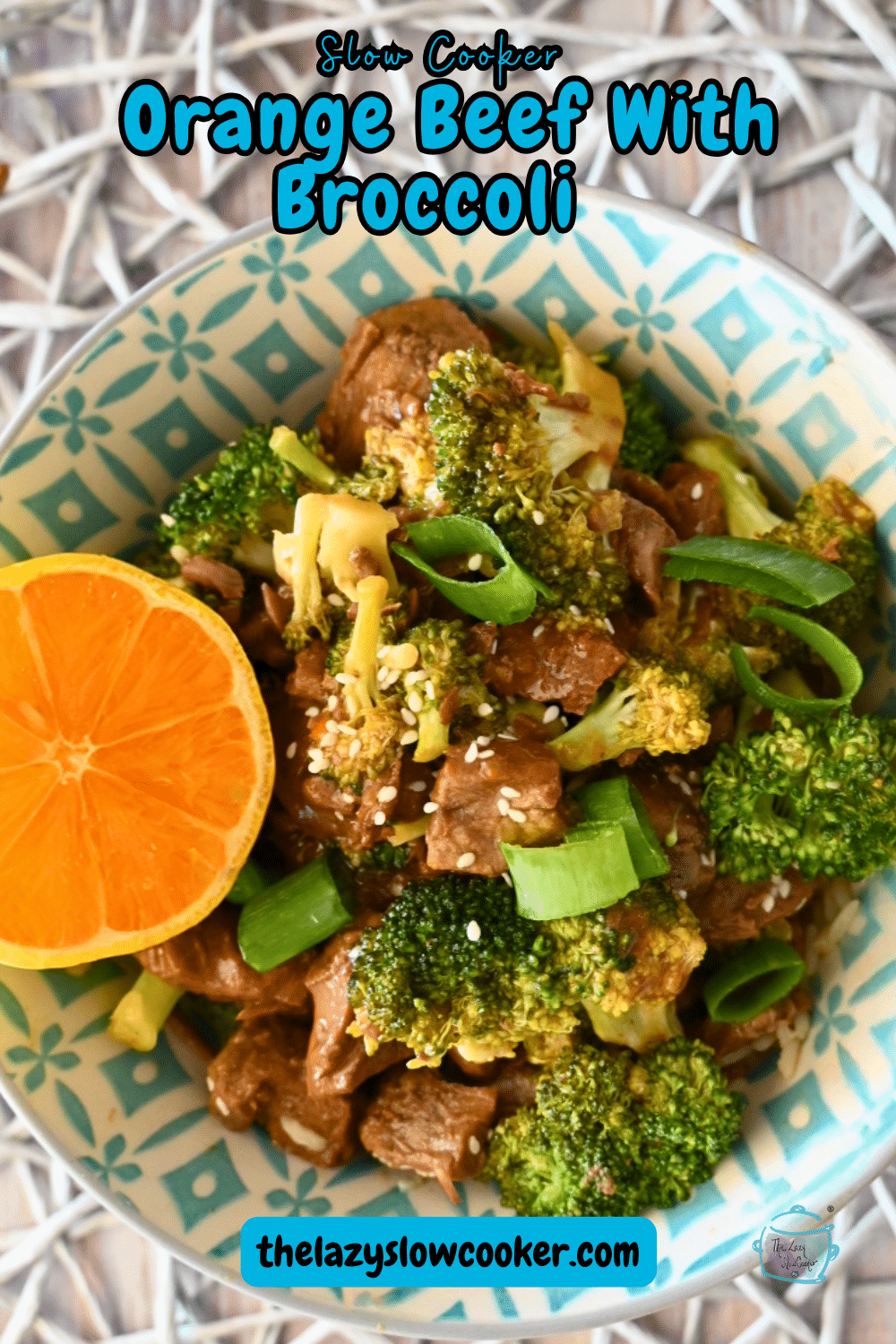 Slow Cooker Orange Beef And Broccoli - The Lazy Slow Cooker