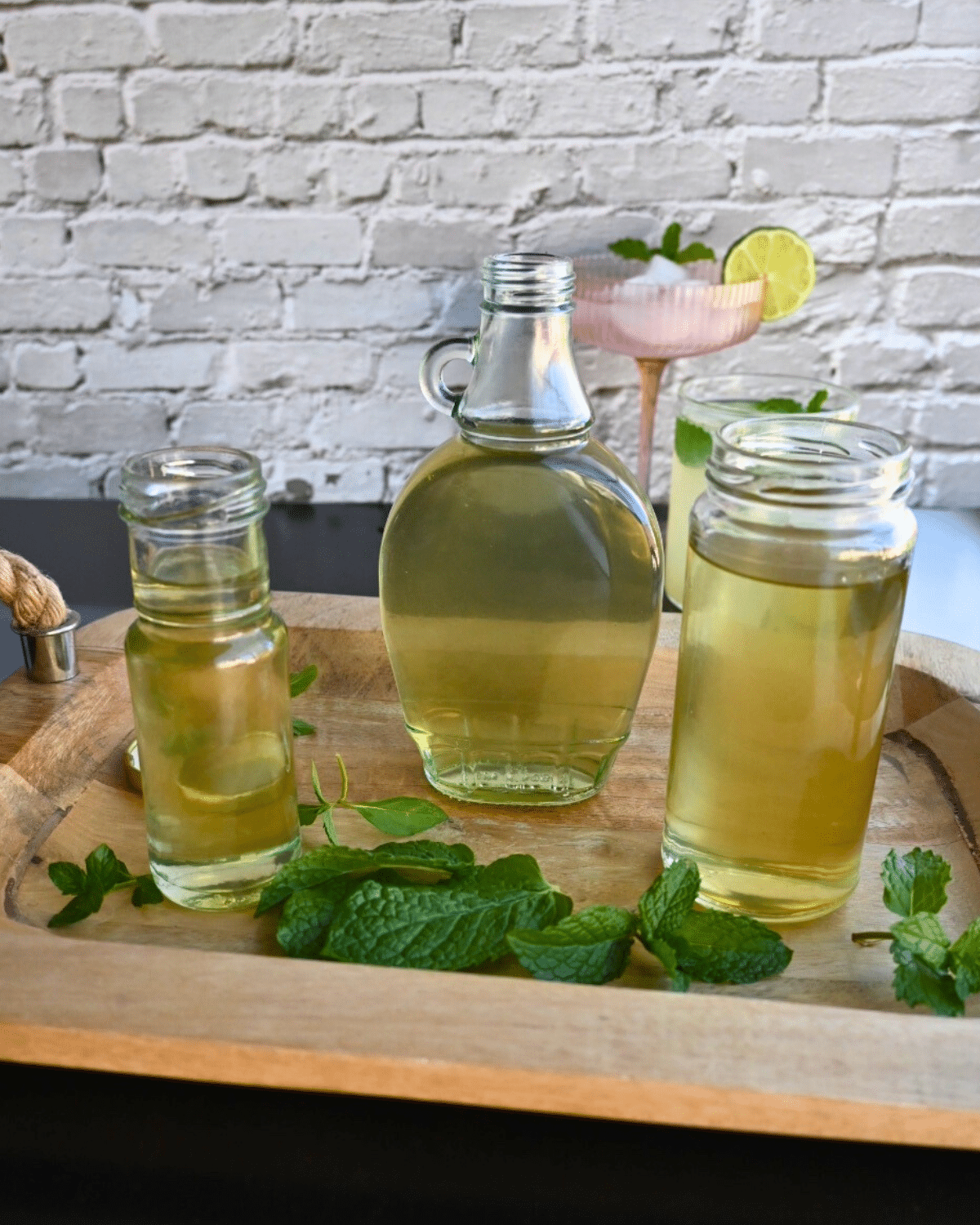 Slow Cooker Mint Simple Syrup - The Lazy Slow Cooker